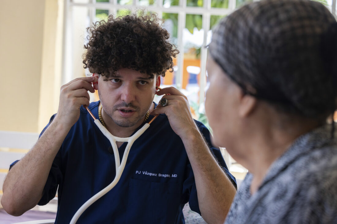 As doctors leave Puerto Rico in droves, a rapper tries to fill the gaps ...